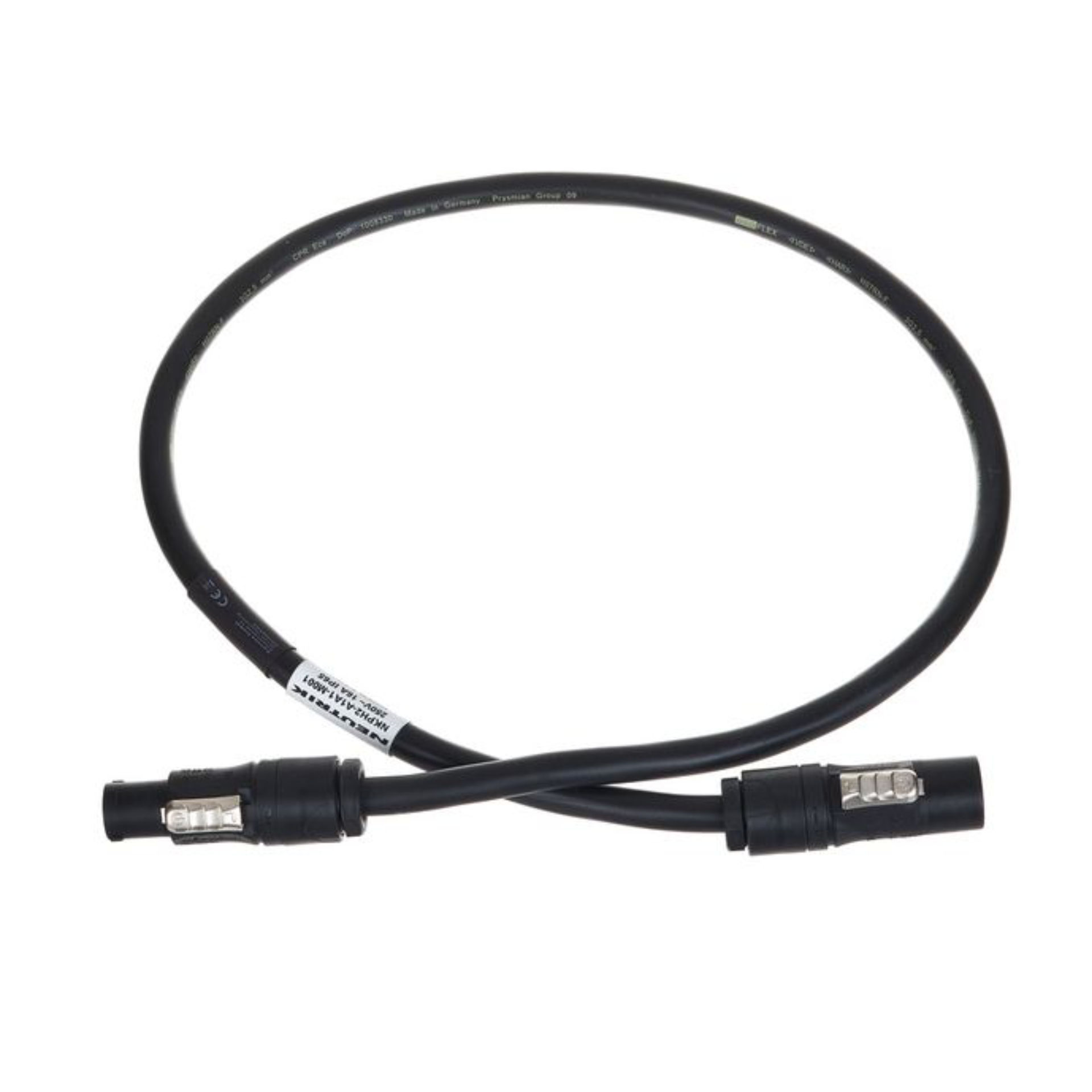 Cable Powercon True1 TOP 1 m – macho a hembra (IP65 / 3x2,5 mm² ...